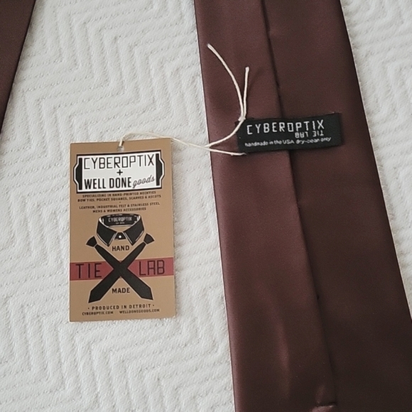 Cyberoptix | Accessories | Cyberoptix Tie Lab Hand Made Tie | Poshmark